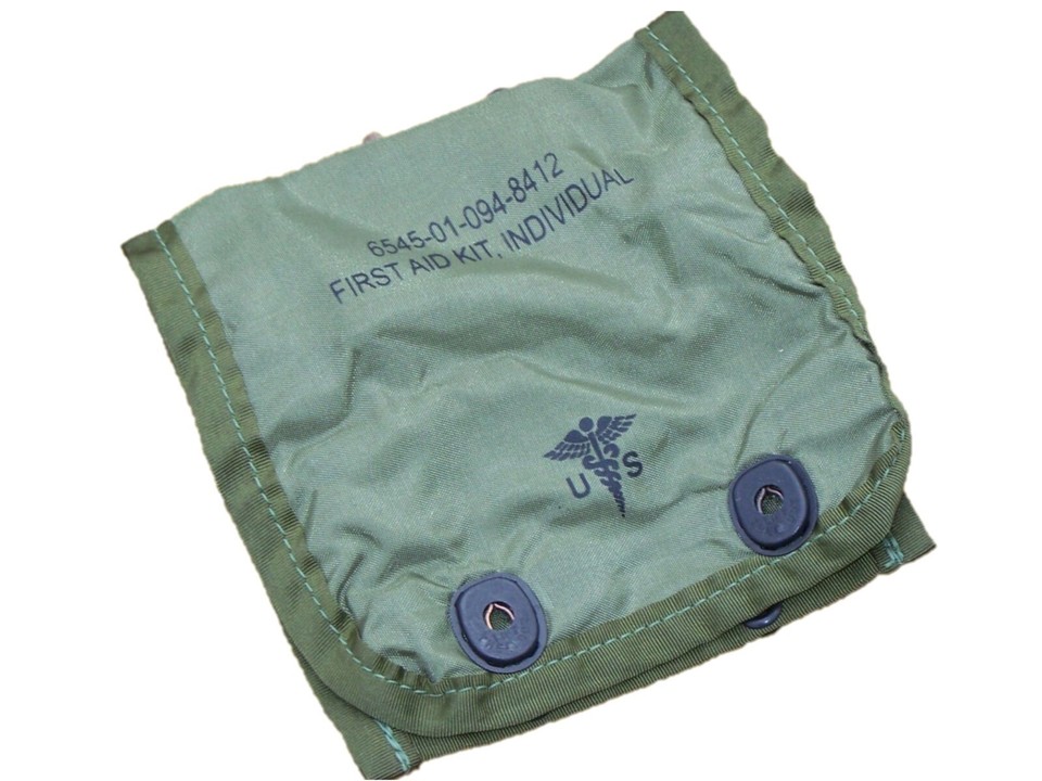 Medic Pouch Military USMC Army First Aid Bag Case IFAK NSN 6545-01-094 ...