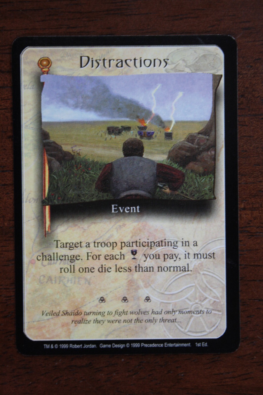 The Wheel of Time CCG-"Distractions" | eBay