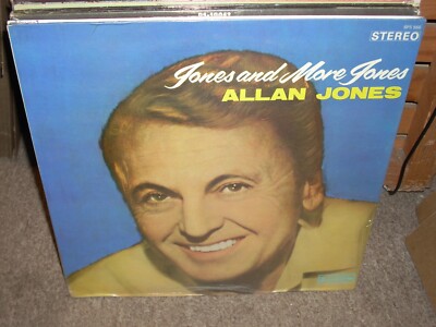 ALLAN JONES jones and more jones ( pop ) SEALED | eBay