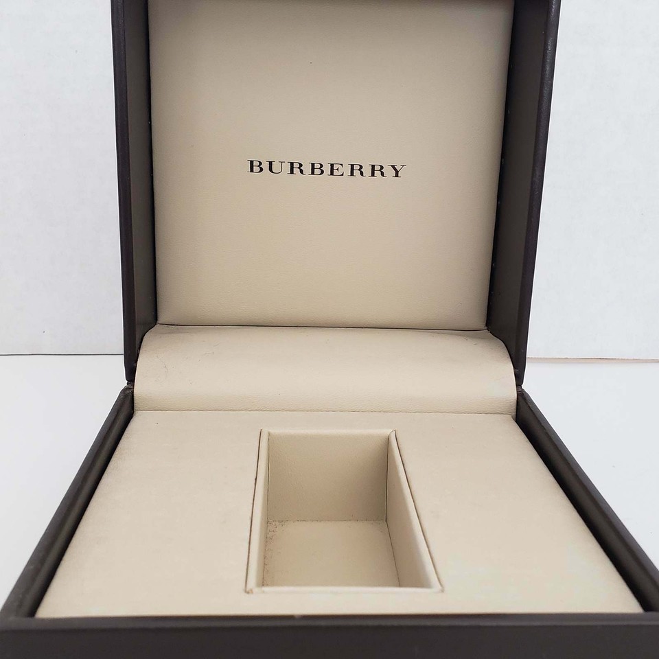 Burberry Leather Watch Box - Empty | eBay