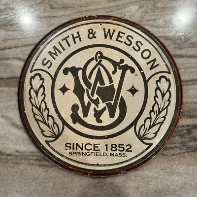 Smith And Wesson Since 1852 Vintage Logo Sign | eBay