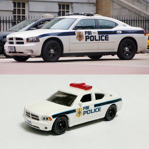 Matchbox Dodge Charger FBI Police Car 1/64 Custom | eBay