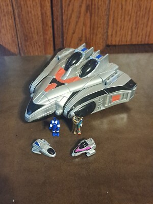 Power Rangers Time Force Megazord Jet Mode Deluxe Micro Playset and ...