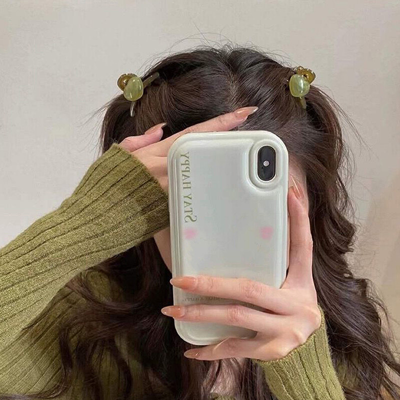 Colorful Love Small Catch Clip Female Broken Hairpin Clip Bangs Side ...