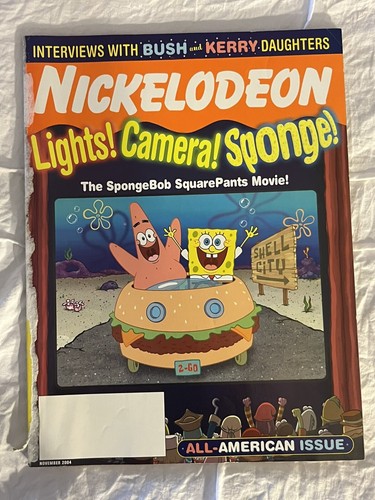 NICKELODEON MAGAZINE #106 November 2004 SPONGEBOB SQUAREPANTS MOVIE No ...