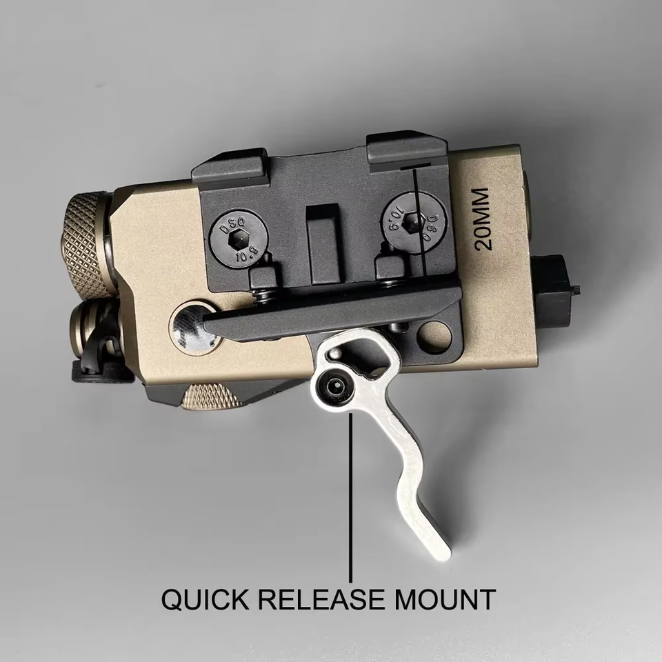 OTAL-C Aiming IR Illuminator / Green Laser Dot Sight With Quick Release ...