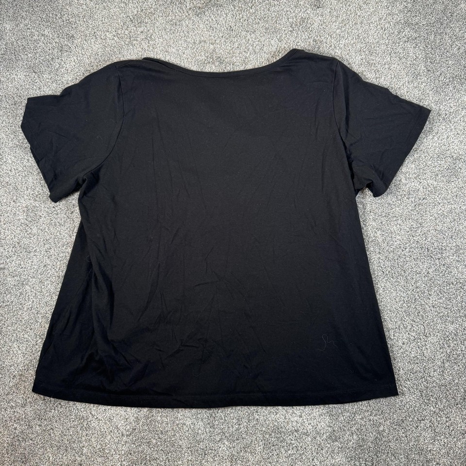 White Stag Shirt Plus 3X Embroidered Casual Boho Chic Festival Artisan ...