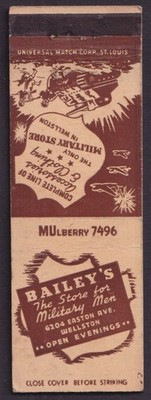 Bailey's The Store for Military Men 6204 Easton Ave Wellston St Louis ...