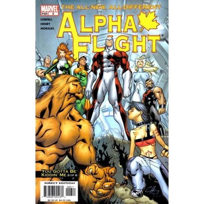 Alpha Flight #6 - 2004 series Marvel comics NM+ Full description below ...