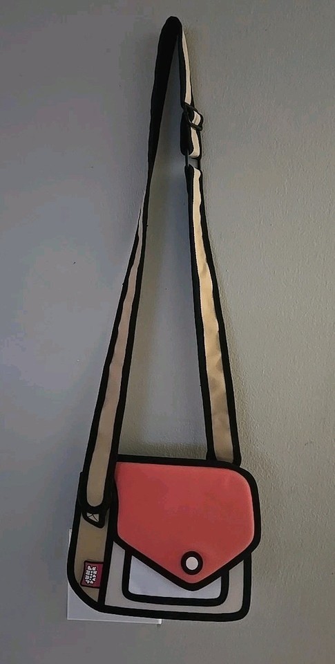 JumpfromPaper Giggle Melon Shoulder Crossbody Bag, Junior Size 2D bag ...