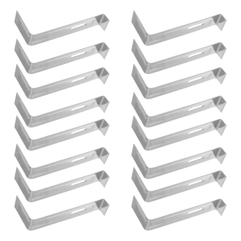 50 Pcs Glazed Tile Fixing Hook Clips Stainless Steel Fixed Clamp | eBay UK