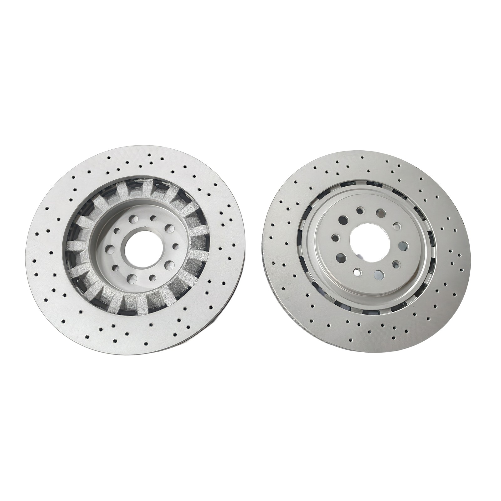 set of 2 Front Brake Rotors 670030935 For Maserati Ghibli Quattroporte ...