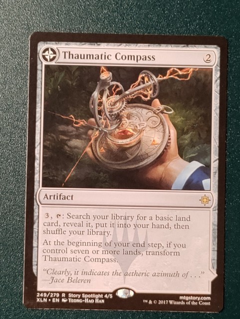 MTG Thaumatic Compass // Spires of Orazca Ixalan 249/279 Regular Rare ...