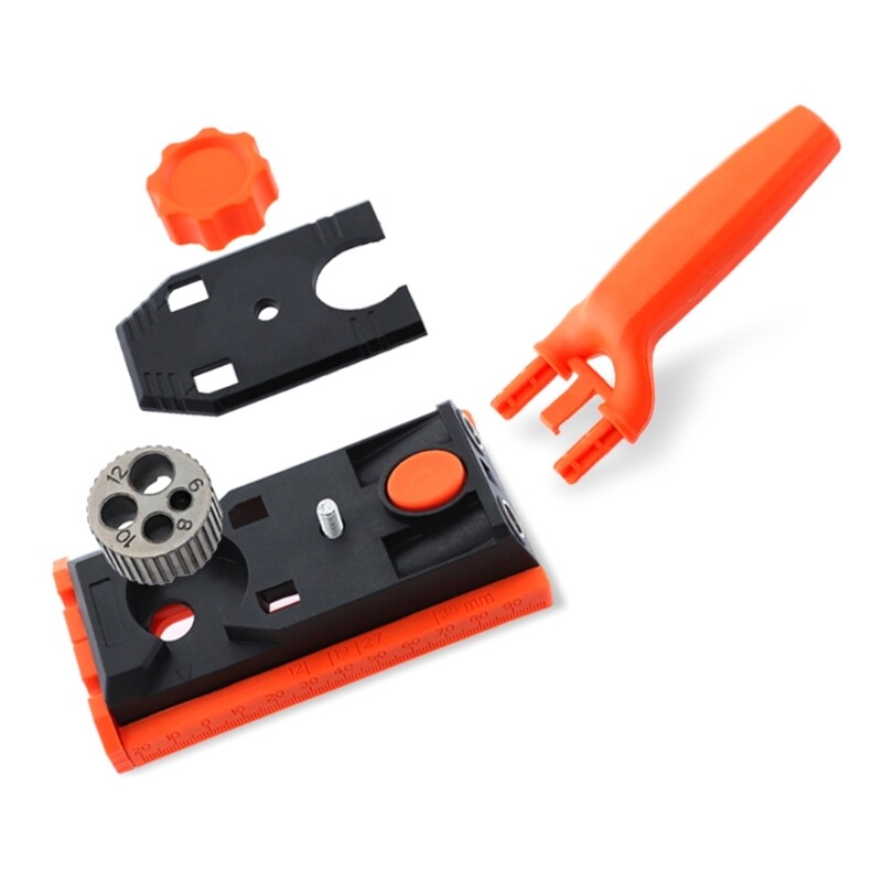 Quick Doweling Jig Handheld Pocket Hole Jig System 6 8 10 12mm Hole | eBay