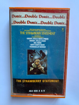 THE STRAWBERRY STATEMENT - Music fron the original soundtrack/ Cassette ...