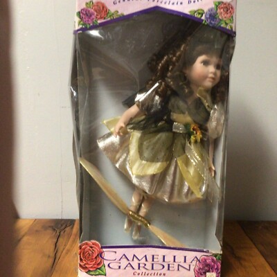Camellia Garden Porcelain Doll