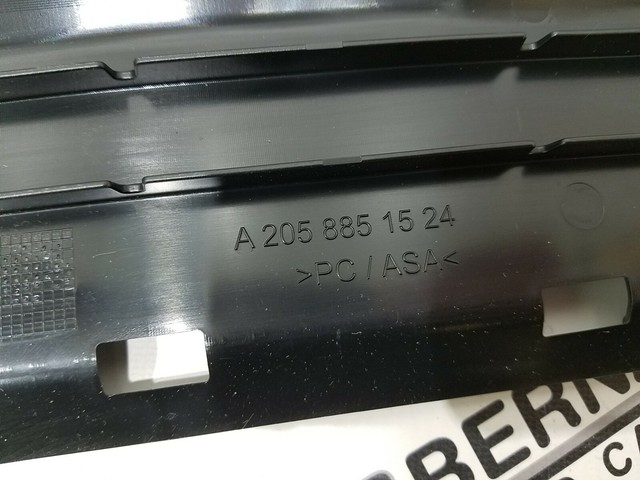 MERCEDES C Class W205 Bumper Rear Diffuser Cover A2058851524 B850 for ...