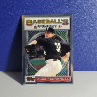 #27 Alex Fernandez Chicago White Sox 1993 Topps Finest Baseball Card | eBay