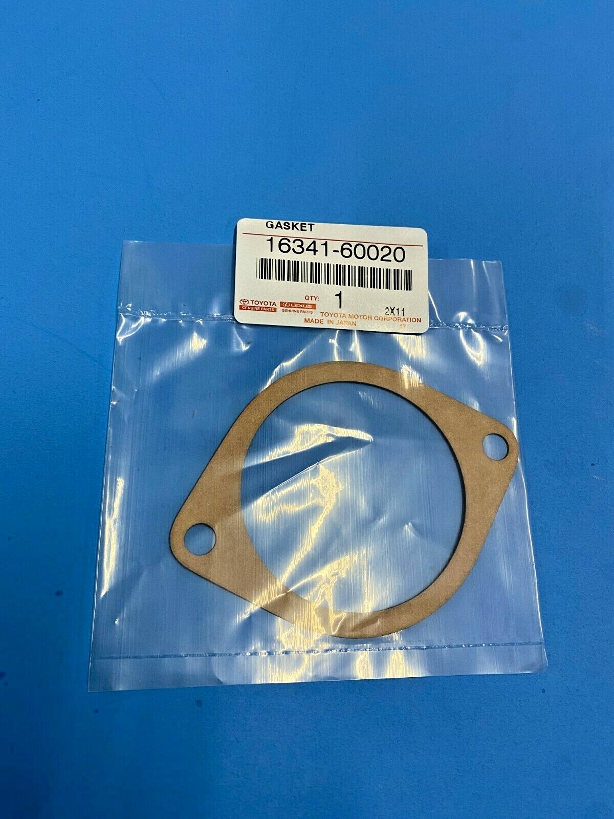 1969-1980 Genuine Toyota & Lexus 1634160020 Thermostat Inlet Gasket ...