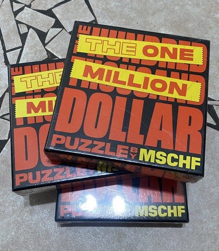 The One Million Dollar Puzzle by MSCHF new sealed | eBay