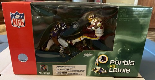 Clinton Portis vs Ray Lewis McFarlane NFL SportsPicks Deluxe Figure 2 ...