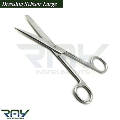 Surgical Dressing Scissor Large Dental Tissue Cutting Nursing Fist Aid ...