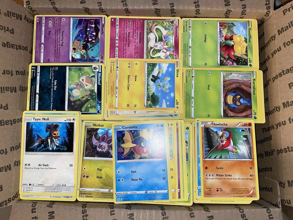 500 Pokemon Cards | Bulk Lot - Commons and Uncommons No Trainers or ...
