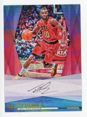 Tim Hardaway Jr. 2017-18 Panini Court Kings Box Topper Auto Autograph ...
