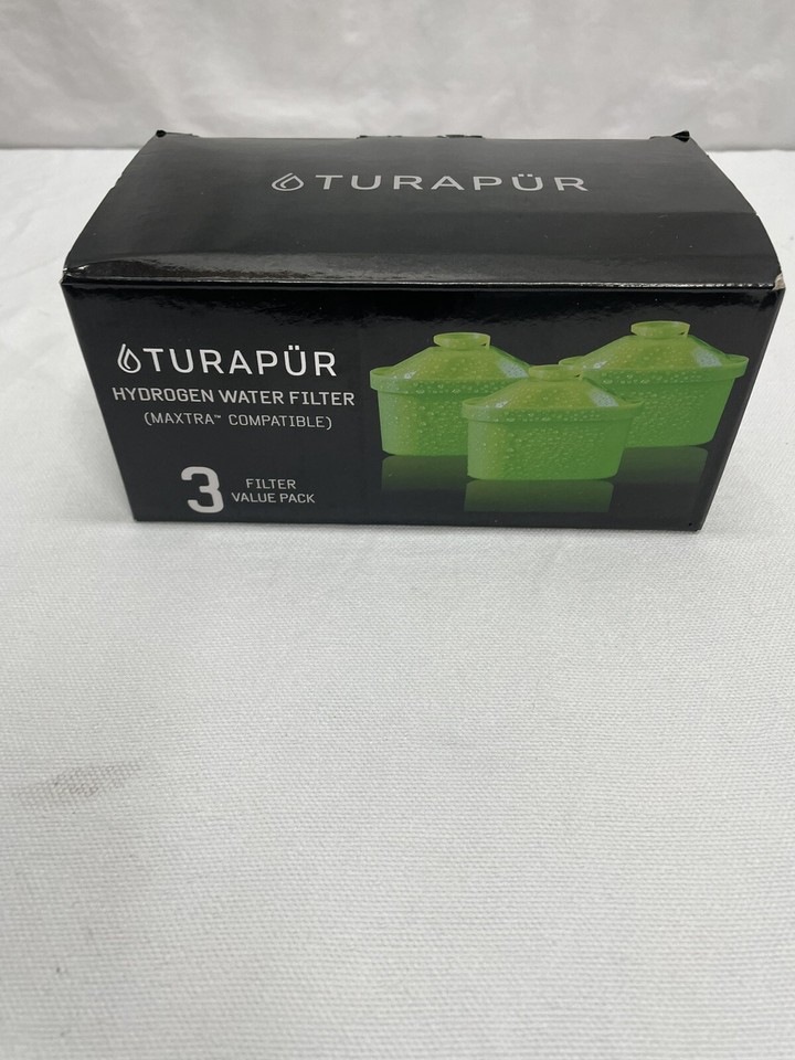 Turapur Hydrogen Water Filter 2 Pack MAXTRA Compatible - One Used From ...