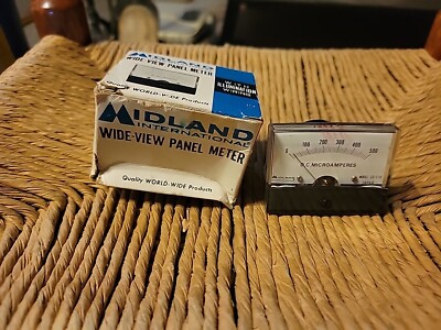 Panel Meters - Dc Microamperes Meters