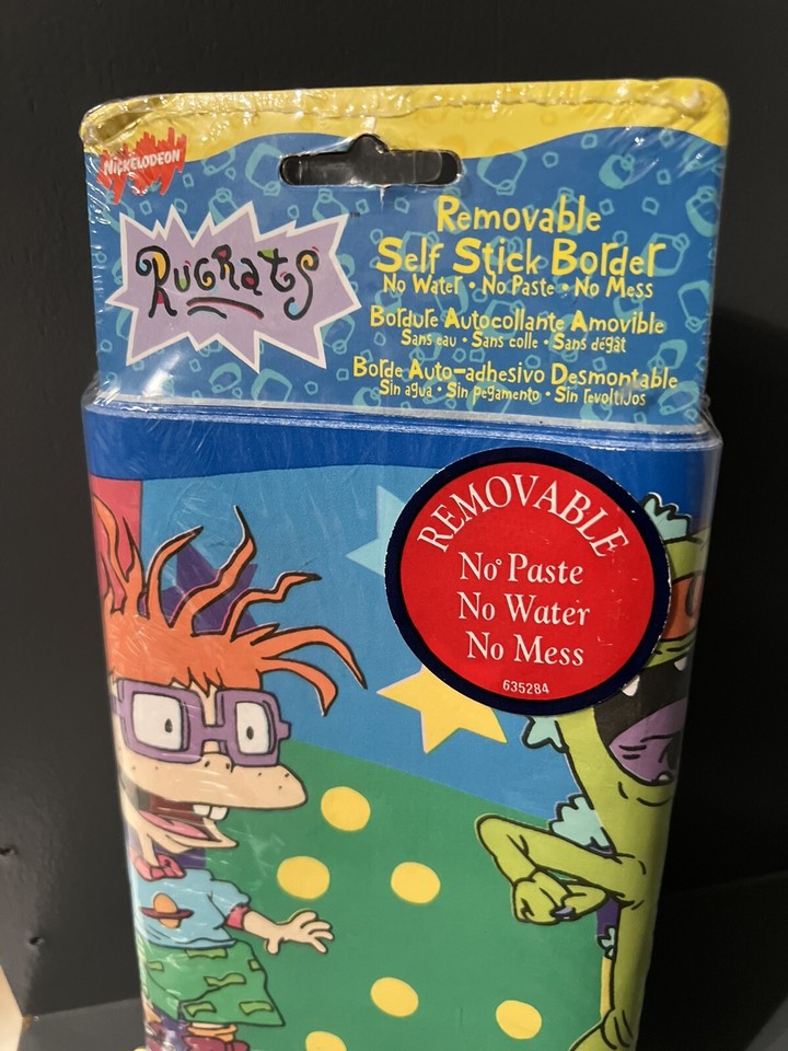 VTG Rugrats Self Stick Removable Border Sticker Nickelodeon 5 Yards ...