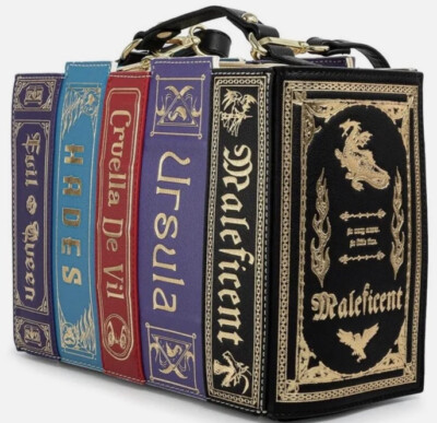 Loungefly Exclusive Stitch Shoppe Disney Villains Books Crossbody Bag ...