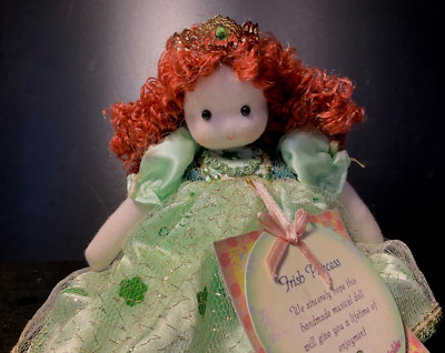 Green Tree Collectibles IRISH PRINCESS 7" Sitting Hand Made Musical ...