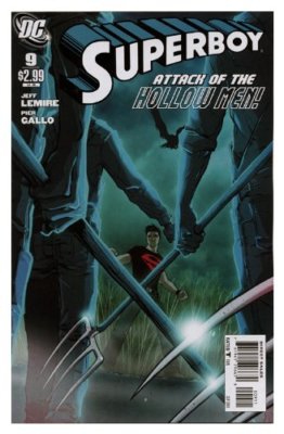 SUPERBOY DC COMIC # 9 9/11 ATTACK OF THE HOLLOW MEN! JEFF LEMIRE A NM 1ST PRINT | eBay