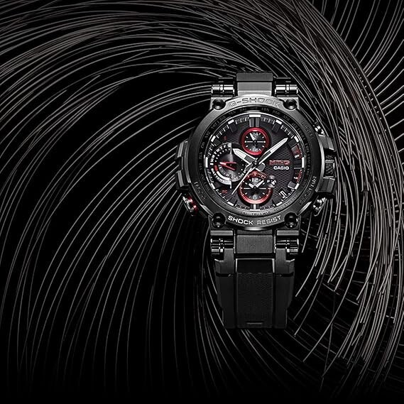 CASIO G-SHOCK MTG MTG-B1000B-1AJF Bluetooth Radio Solar Watch Black 51 ...