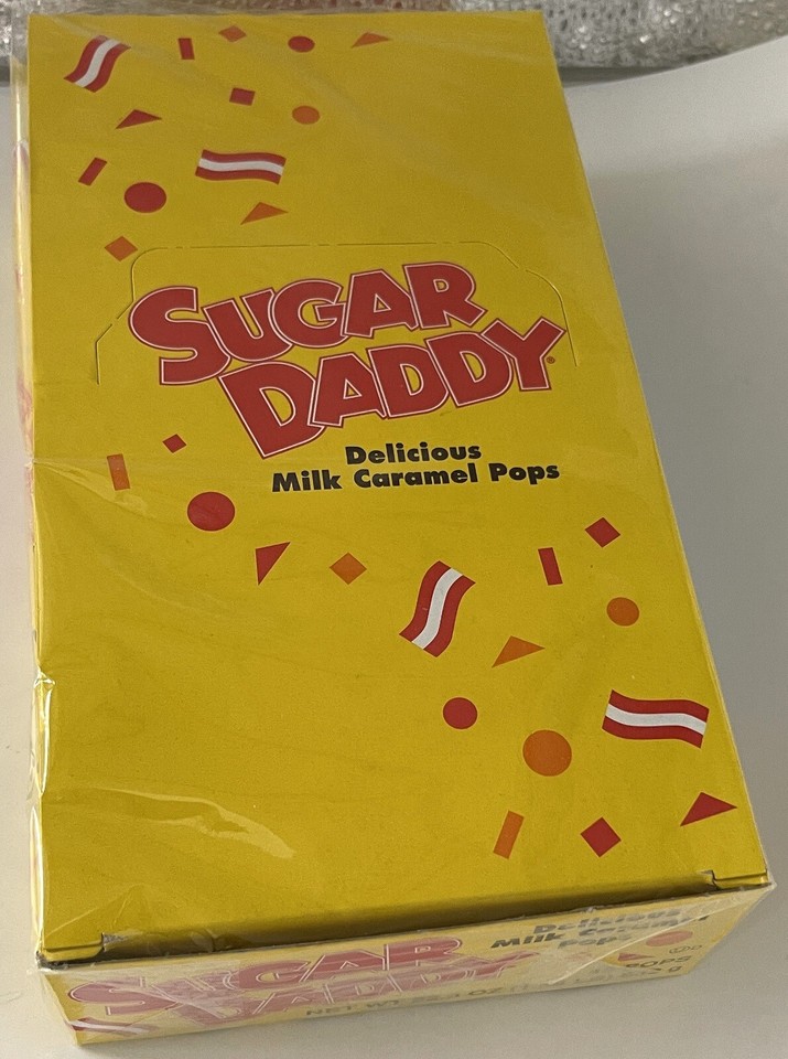 Sugar Daddy Caramel Pops 48 Ct Chewy Candy Bulk Candies Lollipops ...