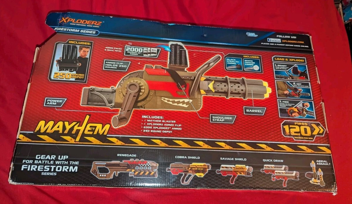 Xploderz Mayhem Water Gun Xploderz Mayhem Gell Ball Blaster Gun Maya