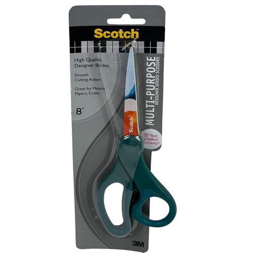 Scotch™ Multi Purpose Scissors 8” (High Quality Designer Blades) Left ...