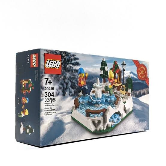 LEGO 40416 Ice Skating Rink Christmas Exclusive NEW SEALED | eBay
