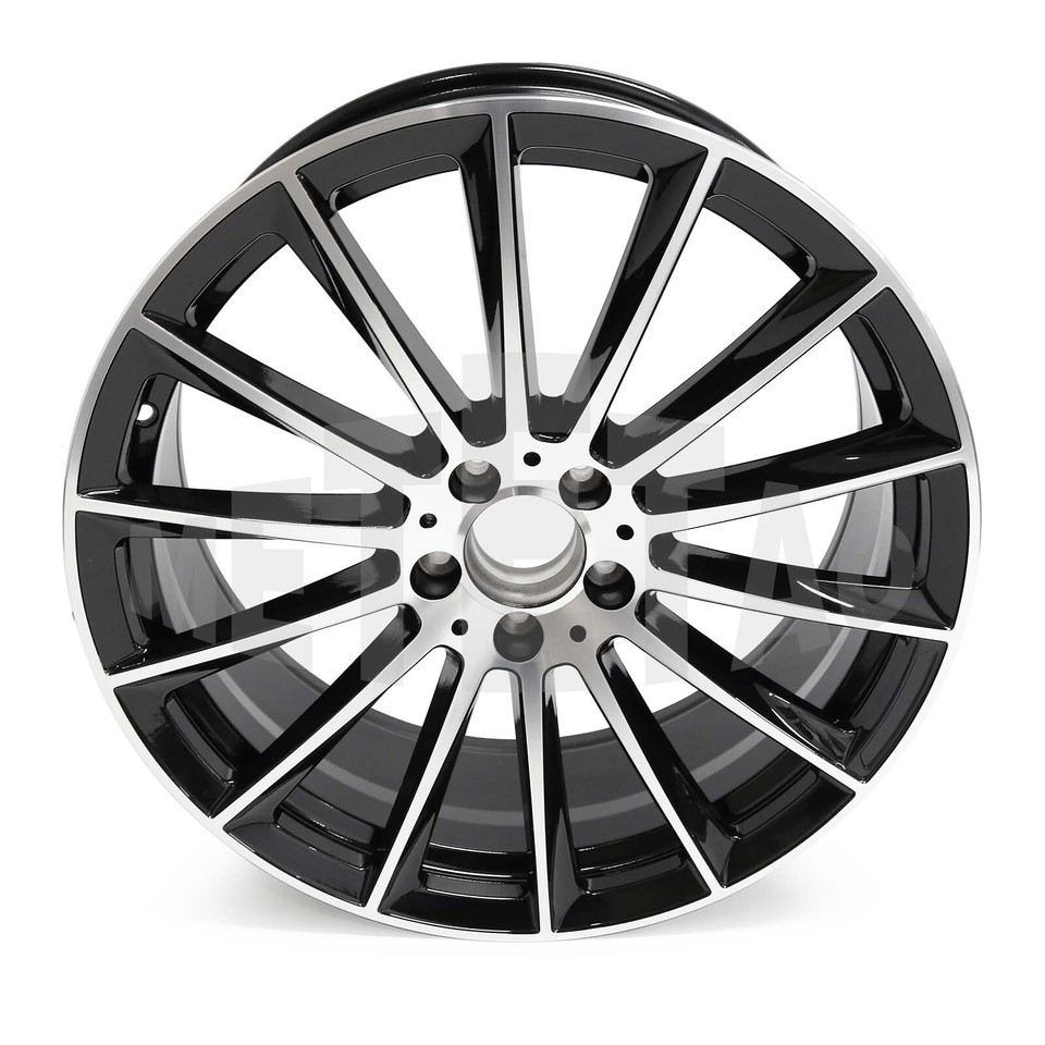 Front 20"x8.5 Multispoke AMG Style Rims Wheels For Mercedes Benz S500 ...
