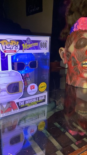 Funko Pop! Universal Monsters: The Invisible Man #608 CHASE Walgreens ...
