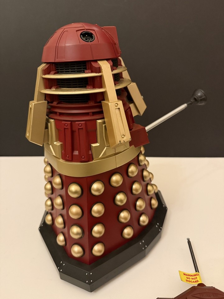 Doctor Who 12” Supreme Dalek Radio Remote Control Electronic Figure ...