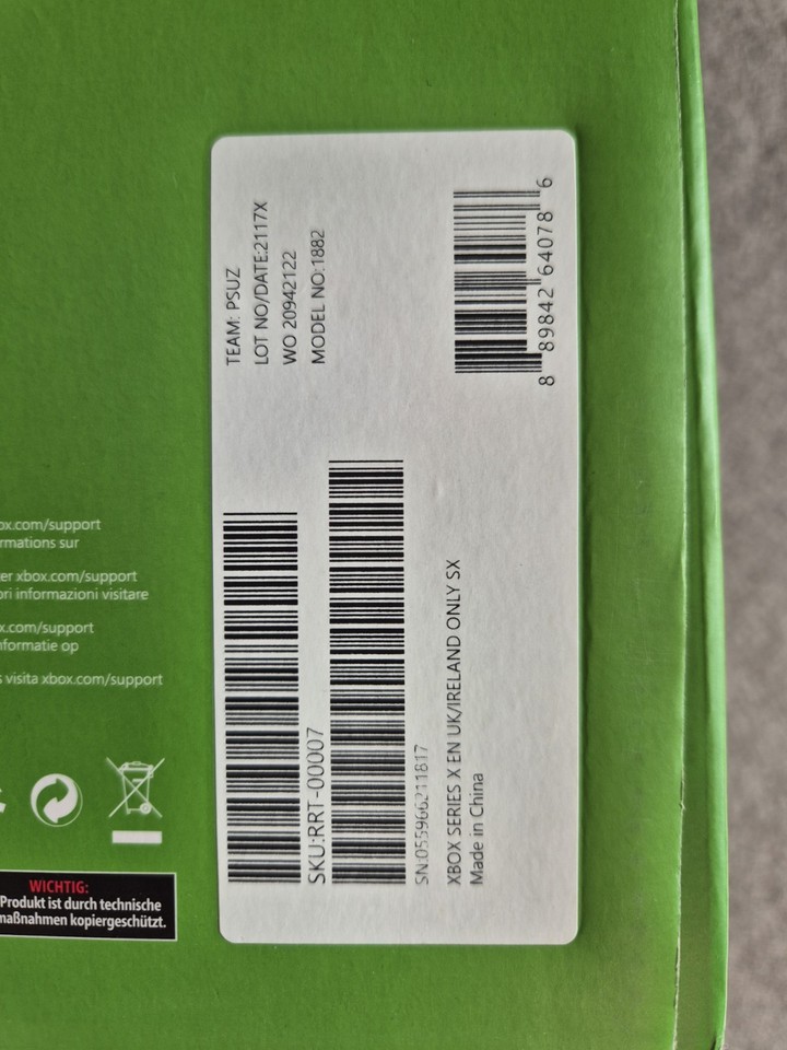 Microsoft Xbox Series X 1TB Black Video Game Console Boxed - Relisted ...