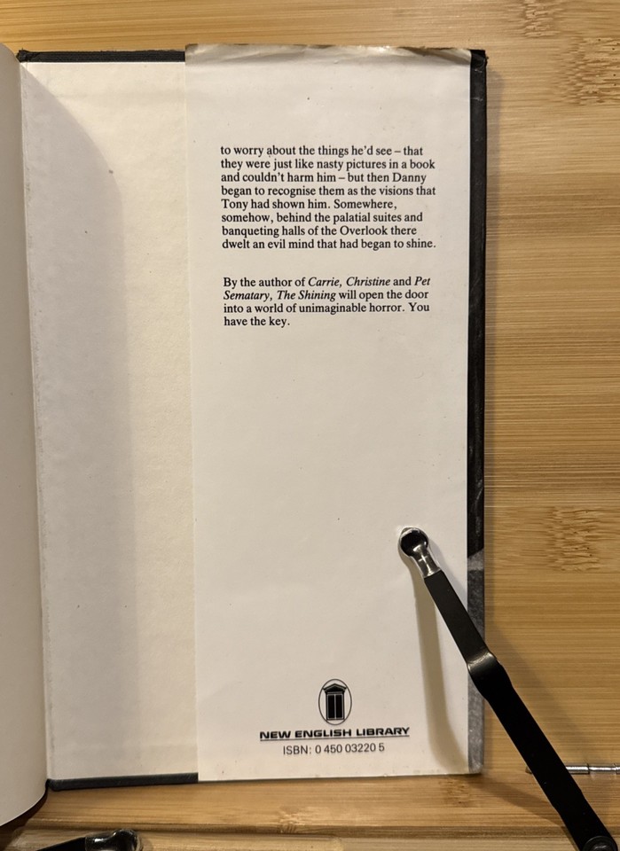 The Shining -Stephen King (1986, Hardcover) - UK Edition/BCA, 3rd Print ...