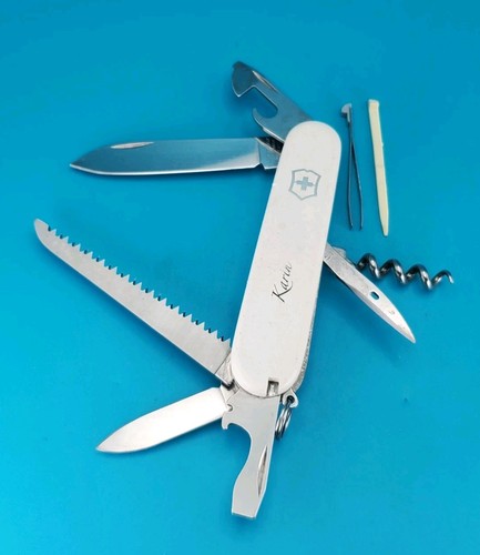Victorinox Camper White Swiss Army Knife Multi Tool! | eBay