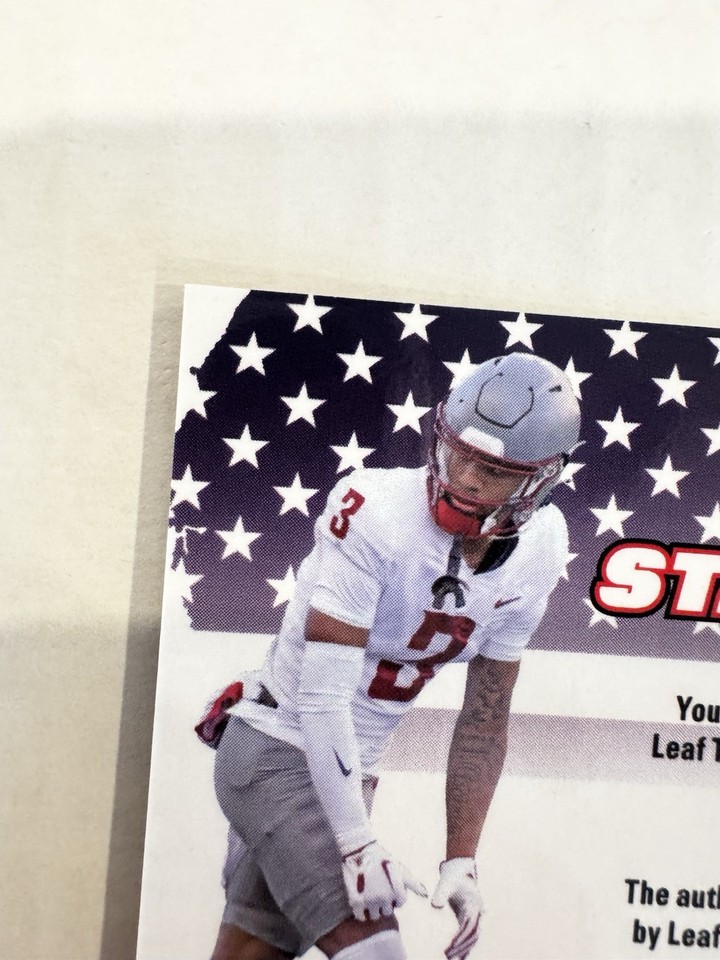 JOSH KELLY- 24 Leaf Metal State Pride Pre-Production Proof Red Flood ...