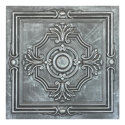 Embellished Ceiling Tile Faux Tin Painting Panel for Cafe PL38 Antique ...