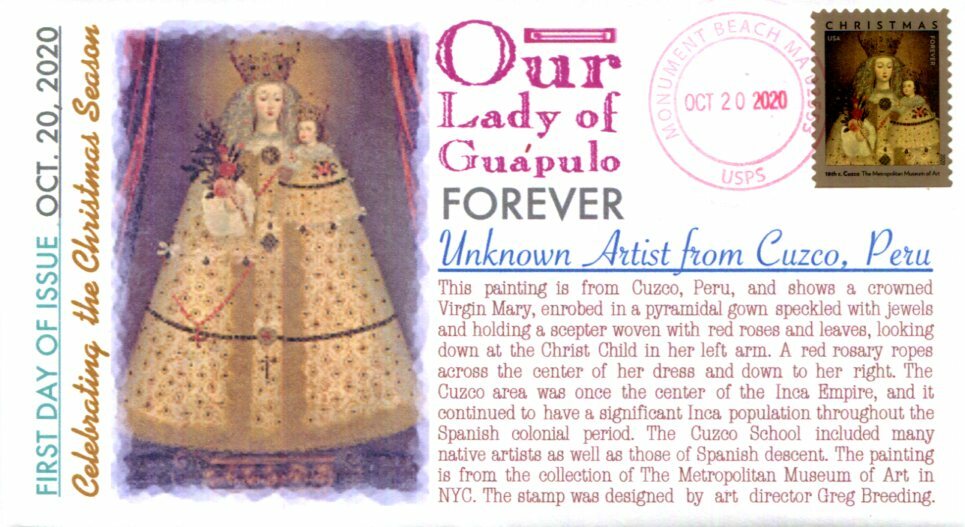 COVERSCAPE computer generated Xmas "Our Lady of Guapulo" forever 2020 U ...