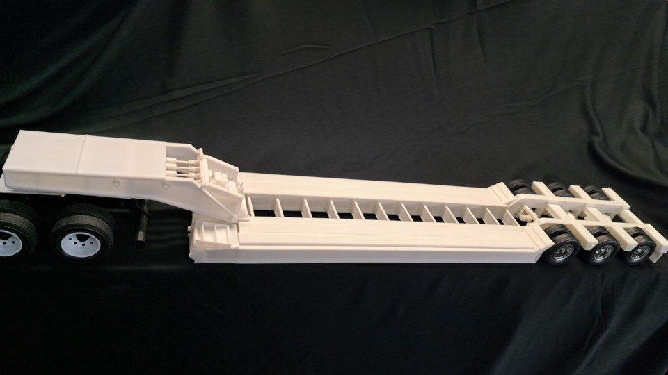 1/25 A&P 55 Ton Lowboy Trailer model kit | eBay