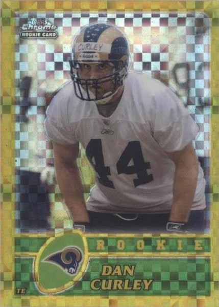 2003 Topps Chrome - Gold X-Fractor #269 Dan Curley /101 (RC) for sale ...